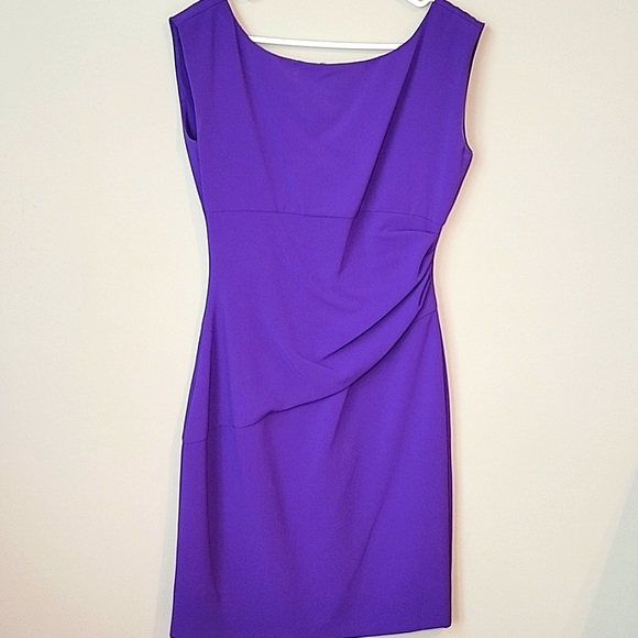 Diane Von Furstenberg | Dresses | Diane Von Furstenburg Purple Mini ...
